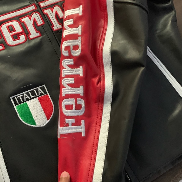 Ferrari | Jackets & Coats | Ferrari Leather Jacket | Poshmark